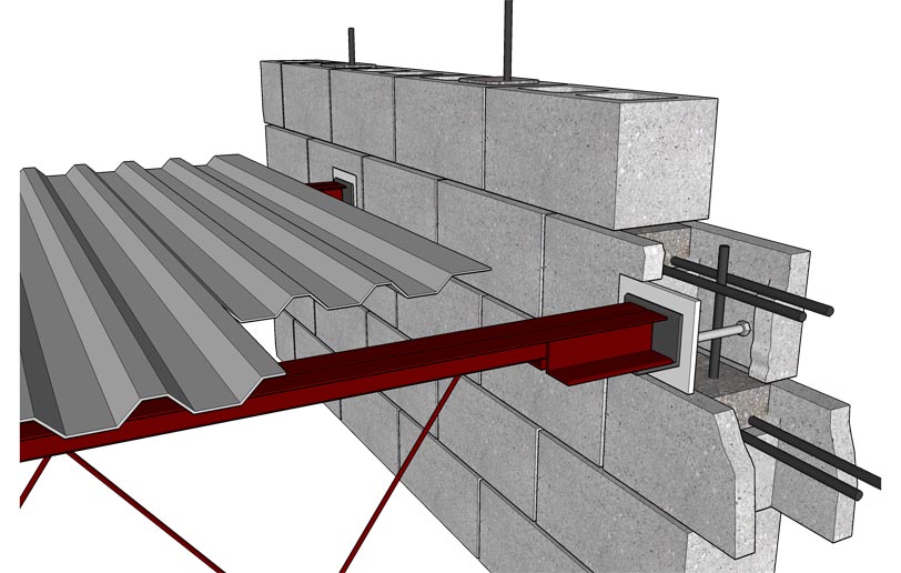 Masonry - Structural - E2.2 - OWSJ - Embedded Plate Masonry - Structural - E2.2 - OWSJ - Embedded Plate